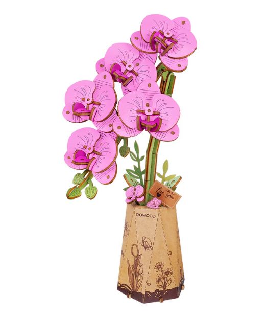 Robotime Rolife Red Camellia 3D Puzzle – Echelon Hobbies